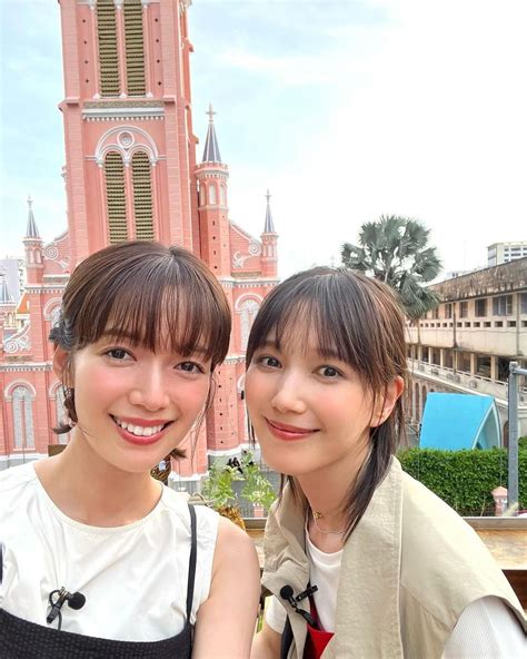 本田翼×佐藤栞里「天使が2人！」のベトナム旅大量公開 顔を寄せ合うショット連発に「目が幸せだ～！」の声の画像ページ めざましmedia