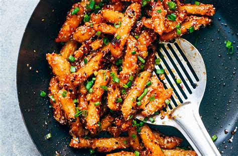 Crispy Honey Chilli Potatoes So Easy To Make At Home My Food Story