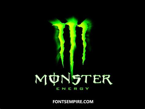 Monster Energy Font Download Fonts Empire Monster Energy Monster