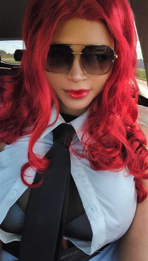 Npczoey Crimson Viper Capcom Real Life Street Fighter Street Fighter 6 Cosplay Photo