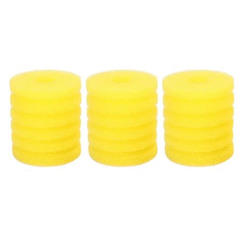 Aquarium Filter Sponge Safe Cylindrical Extend Filter Media Life Aquarium Filter Foam Sponge