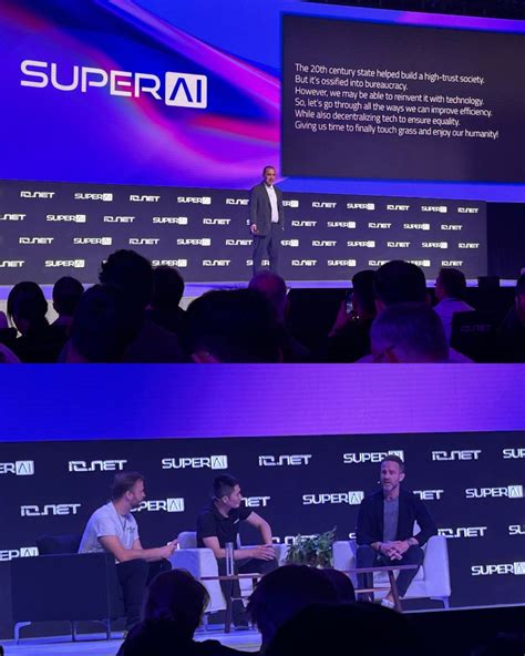 𝗗𝗮𝘆 1 𝗮𝘁 𝗦𝘂𝗽𝗲𝗿𝗔𝗜 2025 𝗦𝗶𝗻𝗴𝗮𝗽𝗼𝗿𝗲 → 𝗪𝗲𝗿𝗲 𝗵𝗲𝗿𝗲 𝗮𝗻𝗱 𝗶𝘁𝘀 𝗮𝗹𝗿𝗲𝗮𝗱𝘆 𝘀𝗽𝗮𝗿𝗸𝗶𝗻𝗴