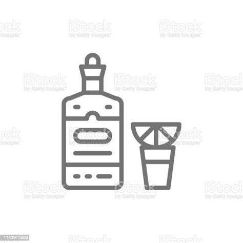 龍舌蘭酒 酒精 熱飲與檸檬線圖示向量圖形及更多伏特加圖片 伏特加 傳統 傳統節日 Istock