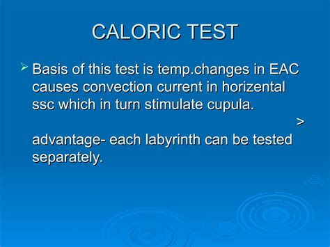 Vestibular F Test For Vestibular Function Ppt