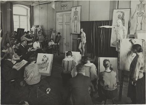 Life Drawing Class 1920s Source Aalto Back Then