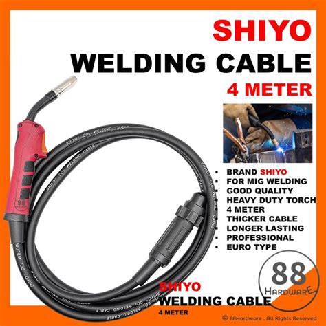 3 M 4 Meter Mb15 Mig Torch Mig Welding Torch Mig Cable Torch Co2