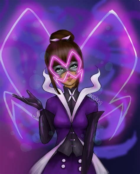 Hii I Made This Fanart Of Lila Being The Next Hawk Moth This Is My