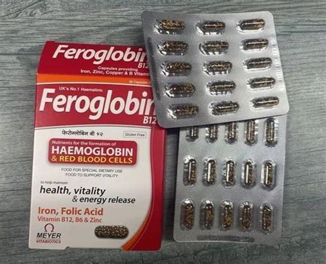 Feroglobin B12 Capsule At ₹ 200box Methylcobalamin Tablets In Mumbai