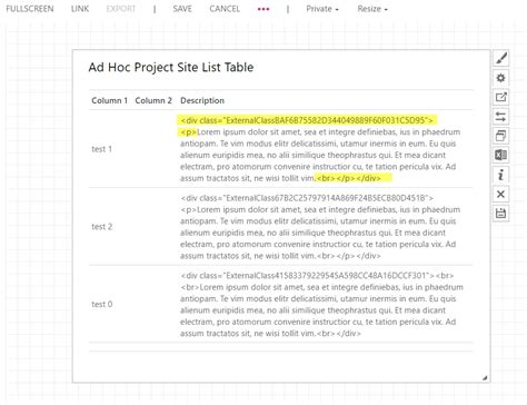 Field Values Displayed With Html Tags In The Widget Fluentpro