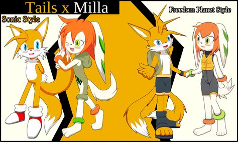 Tails X Milla Sth Style And Fp2 Style By Skye Izumi On Deviantart