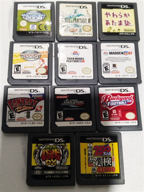Original Nintendo Ds Games Bundle Video Gaming Video Games Nintendo