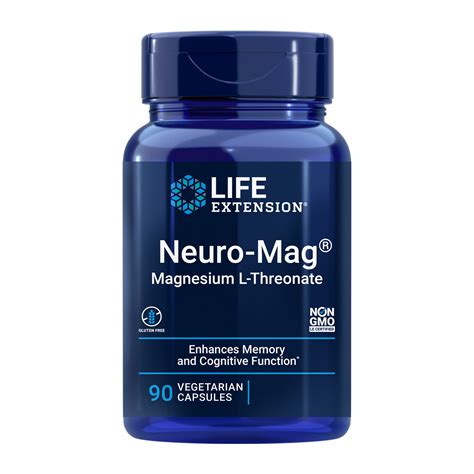 Life Extension Neuro-Mag, 90 Capsules - VictoriaHealth