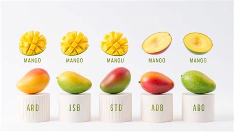 Free Mango Variety Showcase Photo Mangoes Fruit Tropical Download