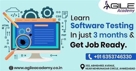 Best Software Testing Courses And Training Institutes In Ahmedabad Software Testing Software