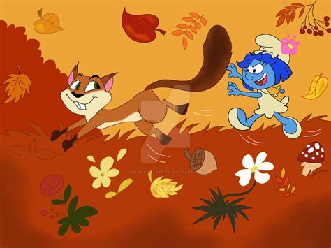 Hammy And Smurf Blossom By Heinousflame On Deviantart