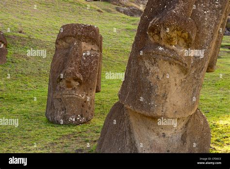 Rano Raraku Archaeological Complex Rapa Nui Easter Island Unesco
