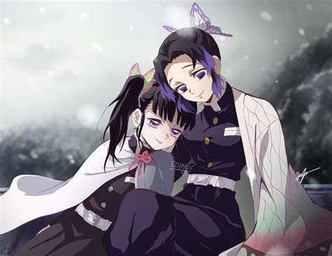1600x400 Resolution Kanao Tsuyuri And Shinobu Kochou 1600x400 Resolution Wallpaper Wallpapers Den