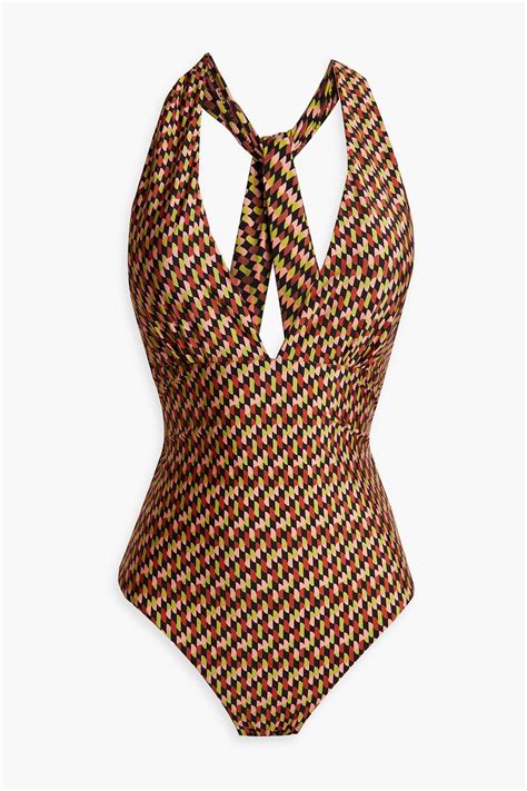 Jets Australia By Jessika Allen Nomadic Lights Printed Swimsuit The