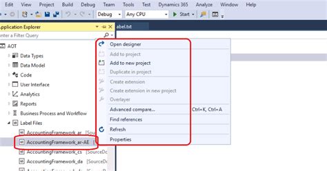 How To Create Label Extension In Dynamics