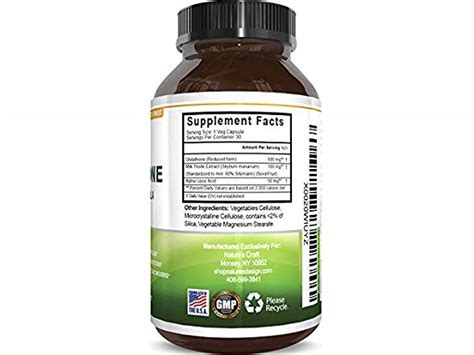 Pure Glutathione Milk Thistle Extract