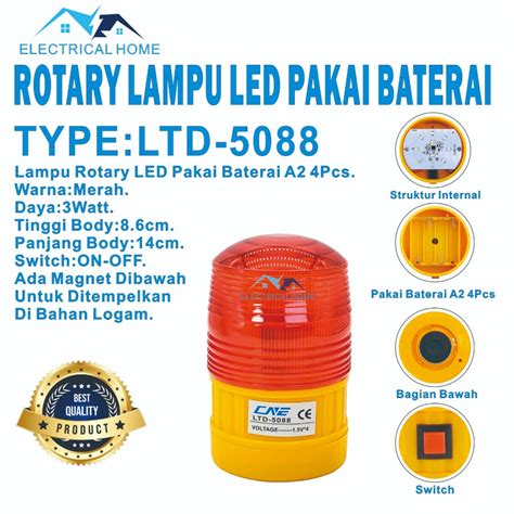 Jual Lampu Rotary Led Pakai Baterai Magnet Base Warna Merah Shopee Indonesia Jual Lampu Rotary Led Pakai Baterai Magnet Base Warna Merah Shopee Indonesia