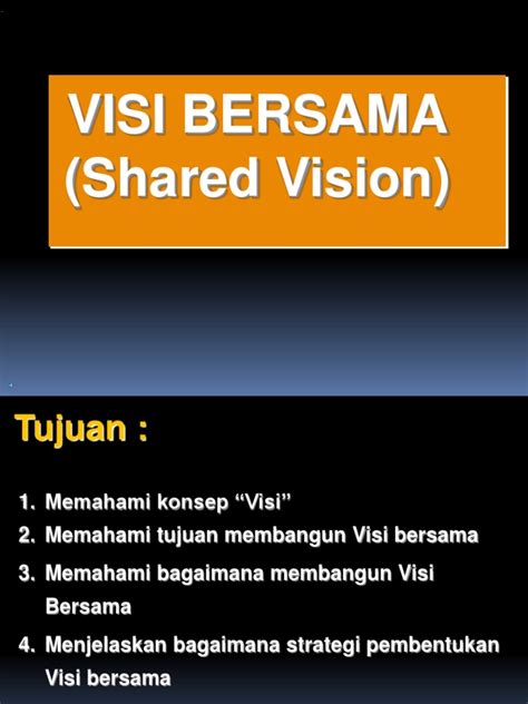 Shared Vision Pdf