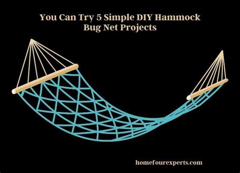You Can Try 5 Simple DIY Hammock Bug Net Projects