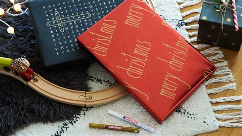 Design Your Own Wrapping Paper Ideas Edding