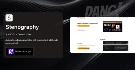 AI VSC Code Generator Tool Stenography