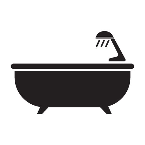 Bathtub Icon Logo Vector Design Template 37204437 Vector Art At Vecteezy