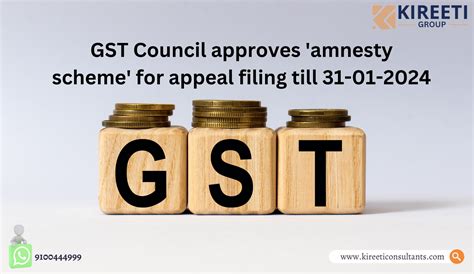 Gst Amnesty Scheme