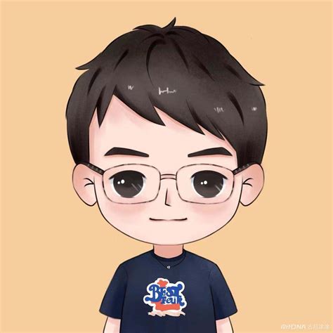 Q版人物头像风格插画设计作品 设计人才灵活用工 设计dna