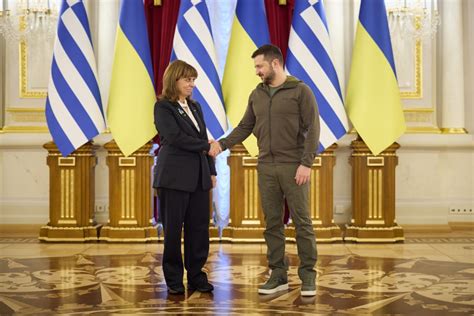 Зустріч Президента України та Президента Грецької Республіки у Києві