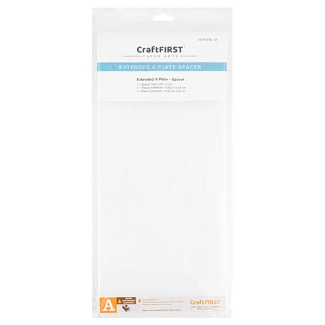 Craftfirst Extended A Plate Spacer For Cuttlebug Die