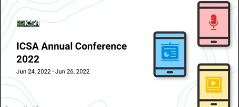 Icsa Annual Conference Reflections On 5 Years Of The Masters In The