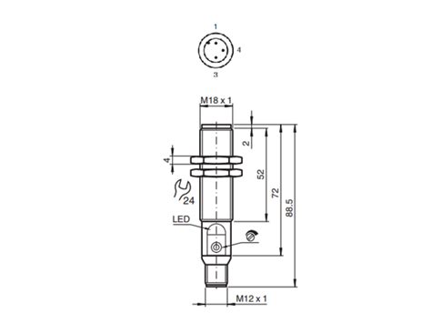 Sensor Indutivo Pepperl Fuchs CBB GK E V PNP Mm