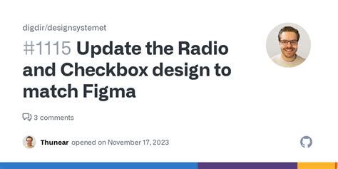 Update The Radio And Checkbox Design To Match Figma Issue 1115