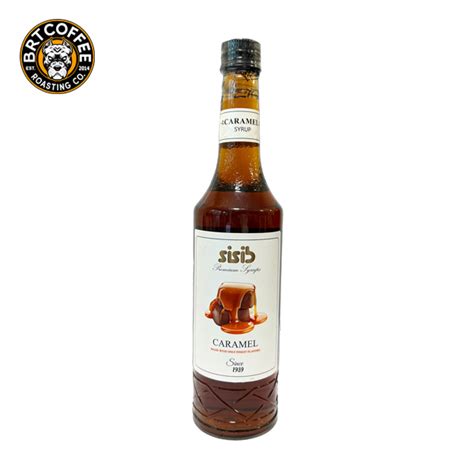سیروپ با طعم کارامل Sisib قهوه فروشی آنلاین نمایندگی سی سیب کرج