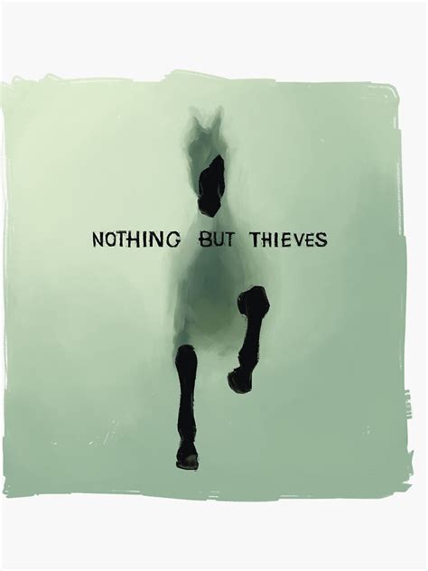 Nothing But Thieves Debut Stylised Album Cover Art Sticker For Sale