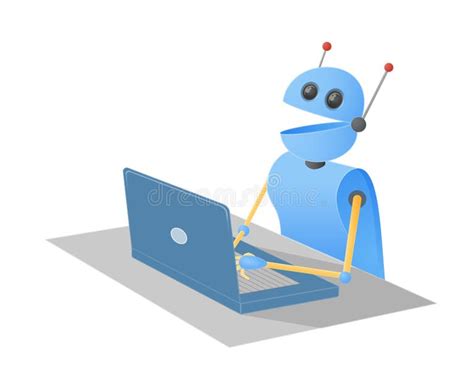 Typing Robot Stock Illustrations 4 094 Typing Robot Stock Illustrations Vectors And Clipart