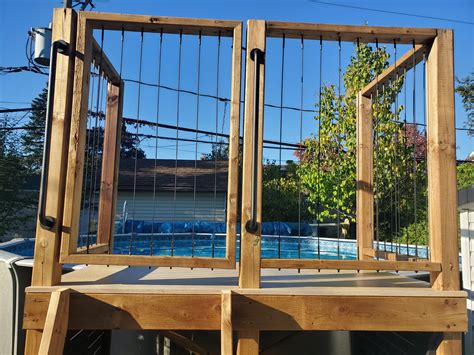 Marina Cable Railing System I Timber Post Black Gauthier De Laplante