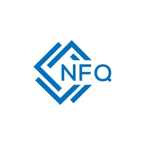 Nfq Letter Logo Design On White Background Nfq Creative Circle Letter