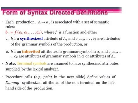 Compiler Deisgn Semantic Analysis Of Compiler Design Pptx
