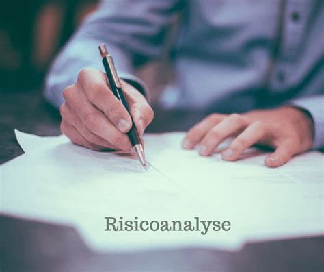 Een Risicoanalyse Wat Is Het En Is Het Verplicht You Are Safe