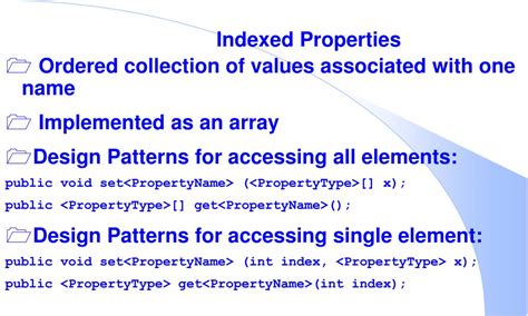 ppt javabeans event handling and properties powerpoint presentation