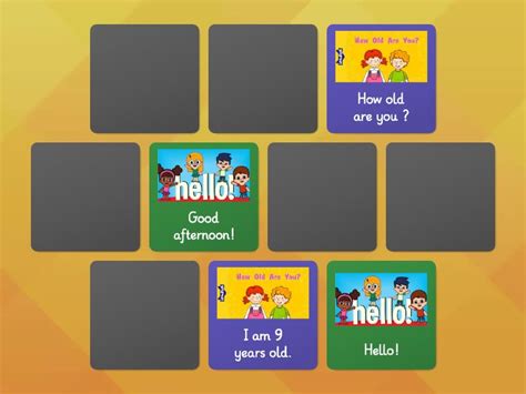 What S Your Name Matching Pairs