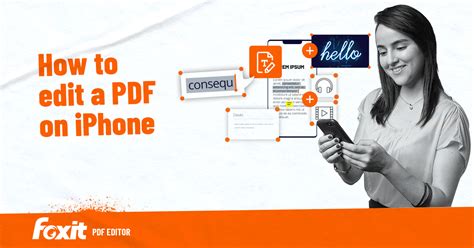 How To Edit A PDF On IPhone Foxit
