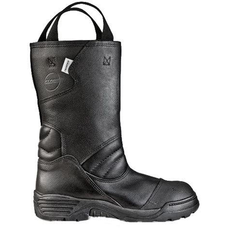 Globe Womens Onyx 13 In Pull On Structural Firefighting Boots