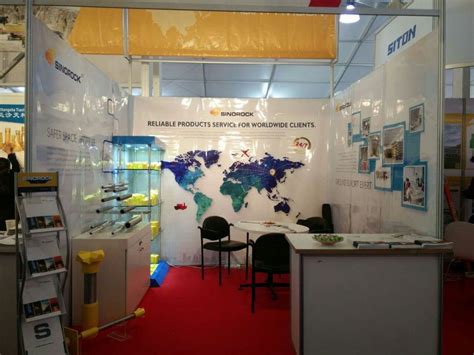 First Day Sinorock In Expomin 2016 Soil Nail System
