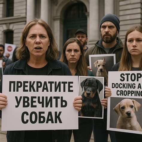 Зачем купируют собак